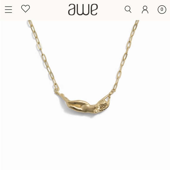 Awe | Jewelry | Nwt Awe Inspired Divine Feminine Necklace | Poshmark